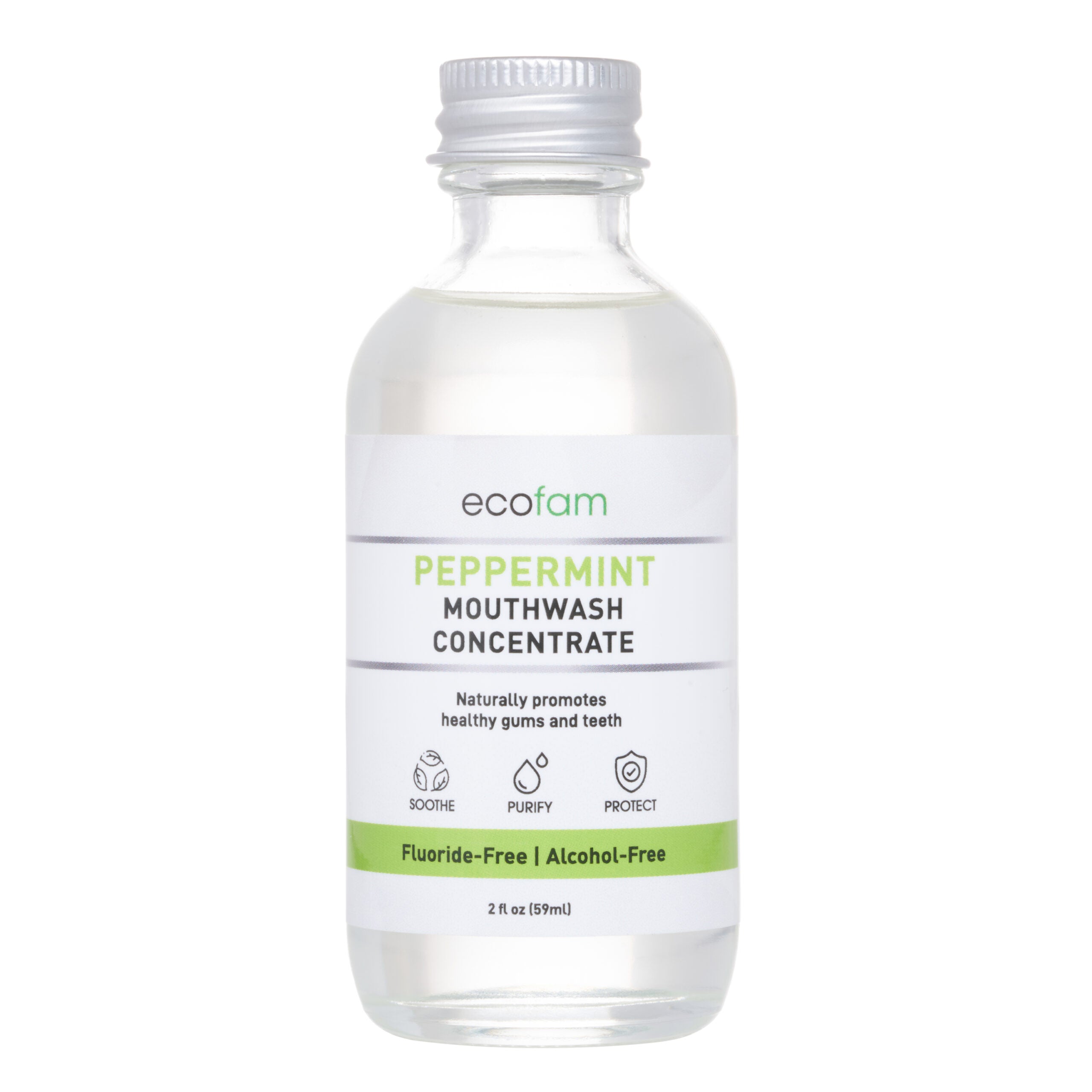 Peppermint Mouthwash Concentrate – Ecofam