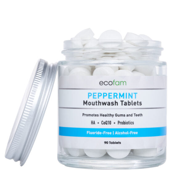 Peppermint Mouthwash Tablets Ecofam 9402